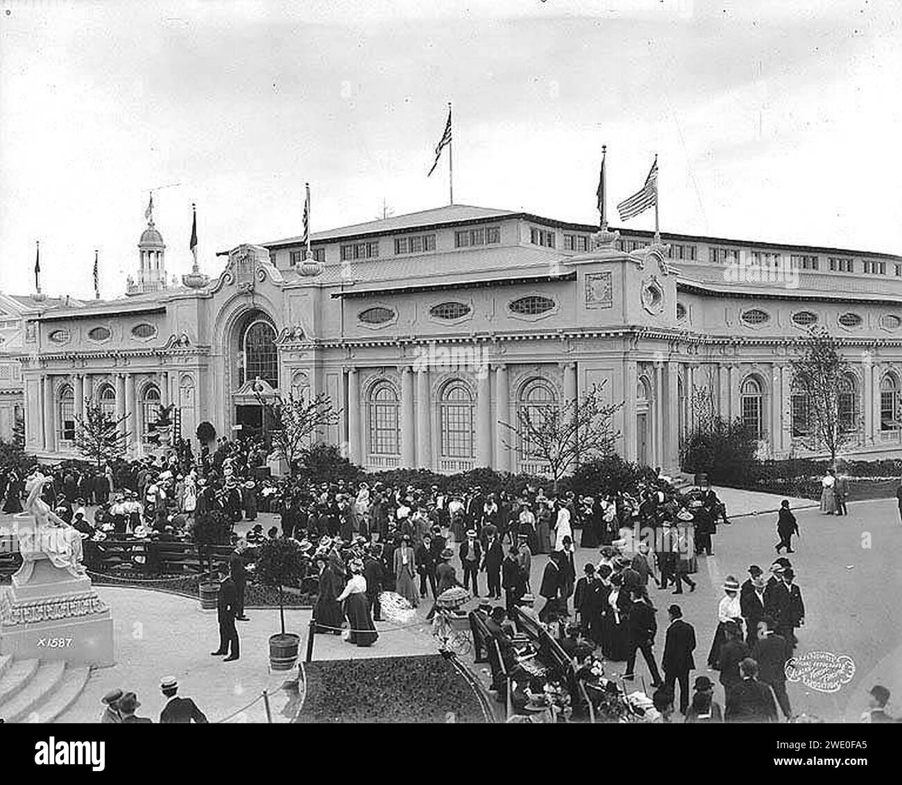 Alaska Building, Alaska Yukon Pacific Exposition, Seattle, Washington ...