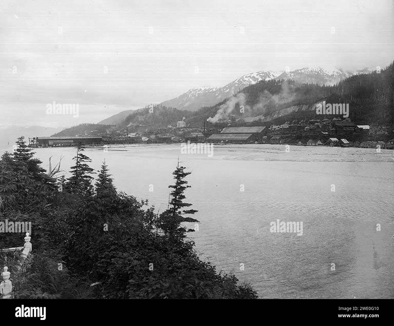 Alaska Treadwell Gold Mining Co, Treadwell, ca 1914 Stock Photo - Alamy