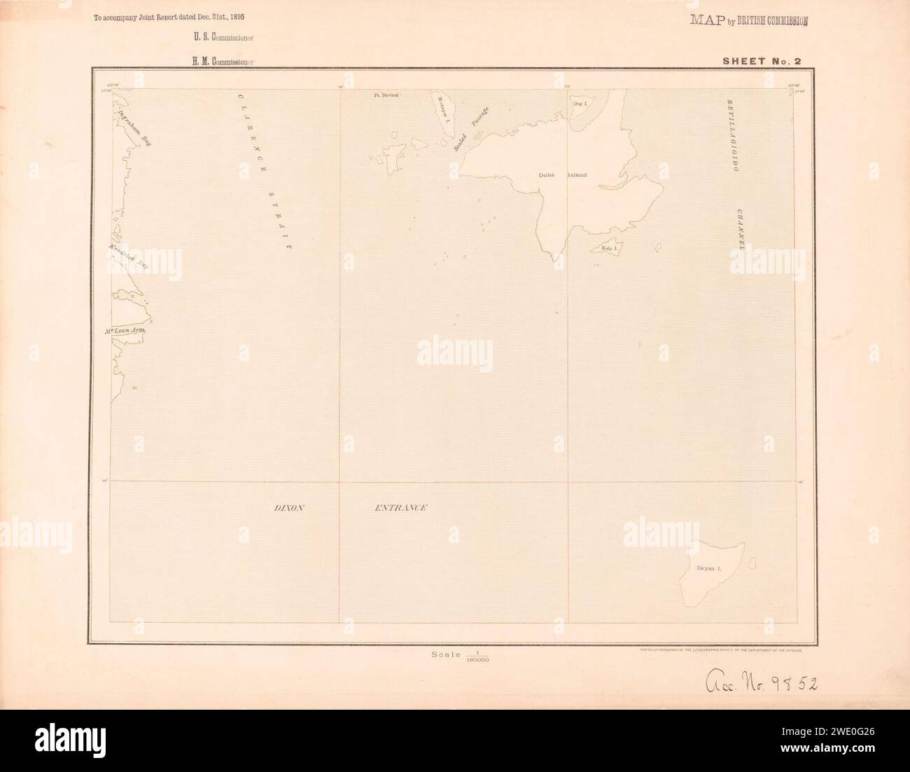 Alaskan boundary atlas 1895 - maps of British Commission - (to ...