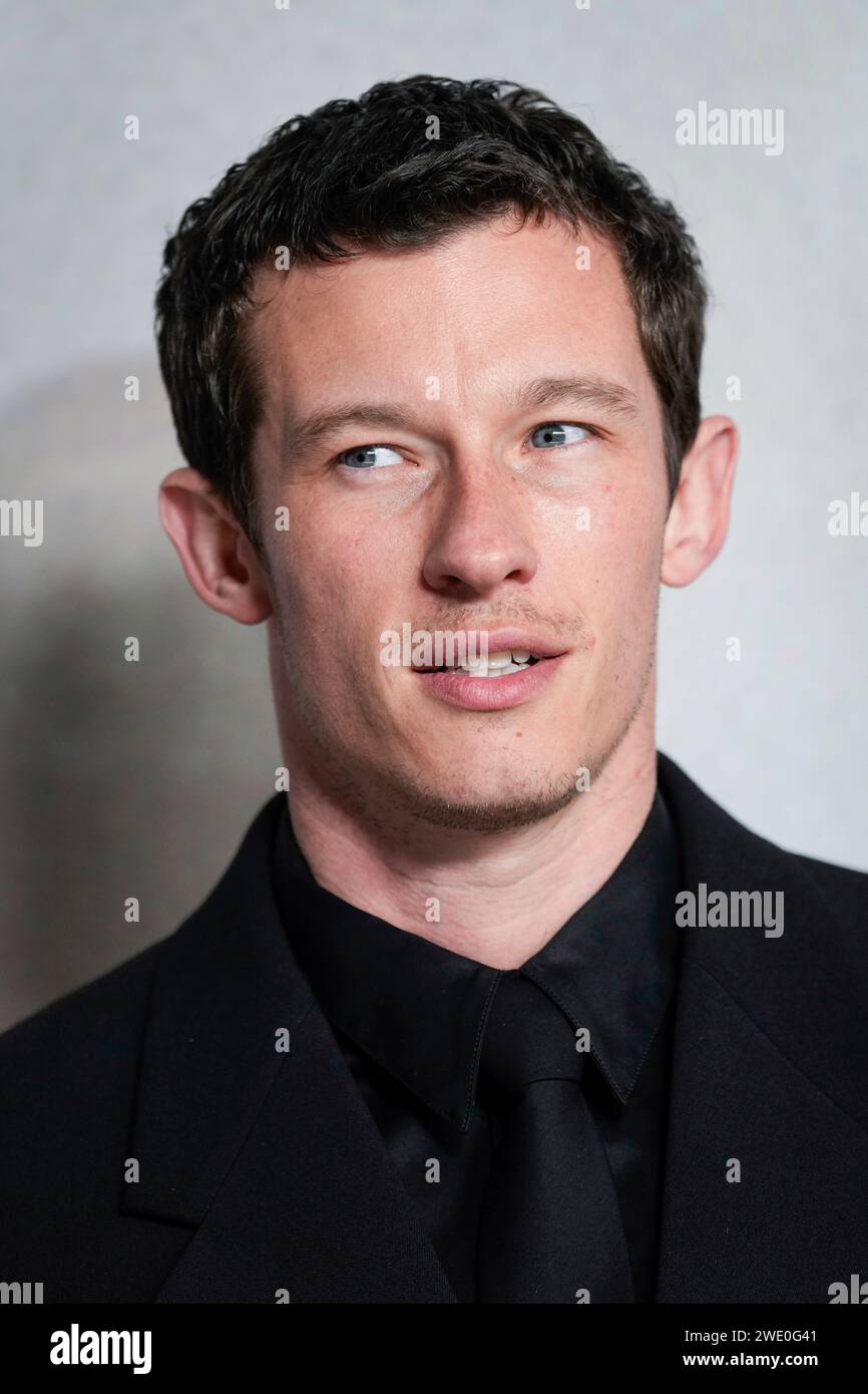 Callum Turner poses for photographers upon arrival at the UK premiere ...