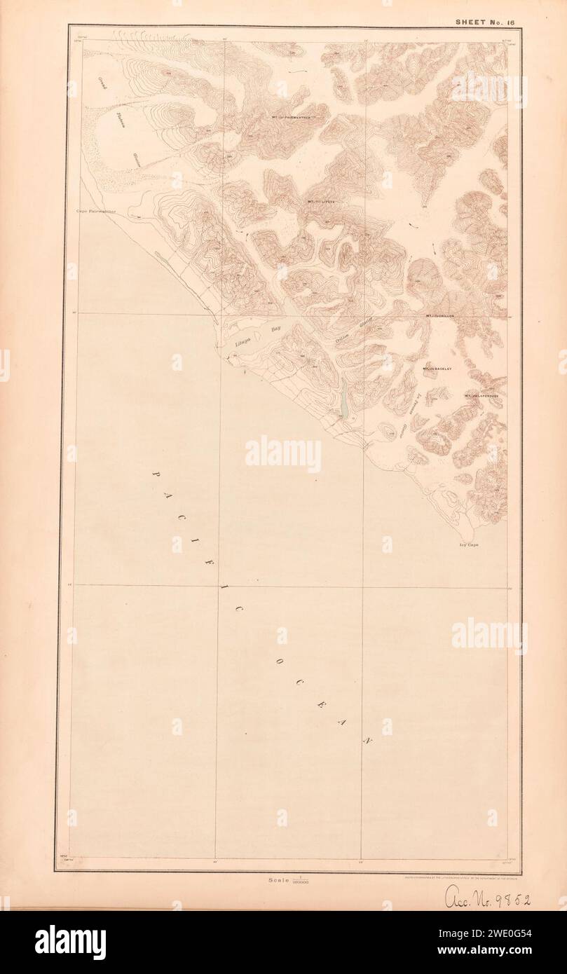 Alaskan boundary atlas 1895 - maps of British Commission - (to ...
