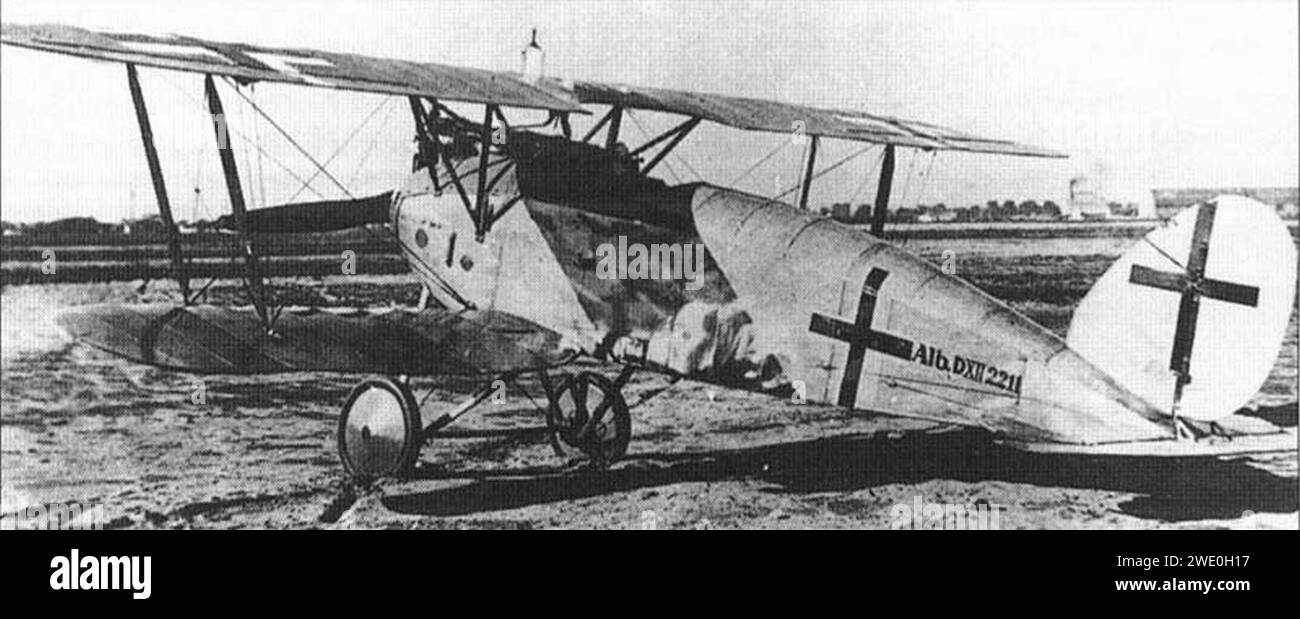 Albatros D.XII 2 prototype Stock Photo - Alamy