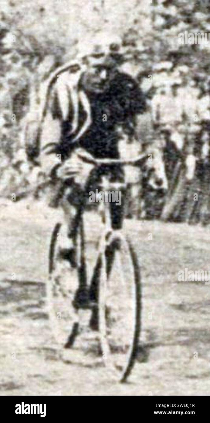 Albert Dejonghe, vainqueur de la 4e étape du Tour de France 1923, le 30 ...