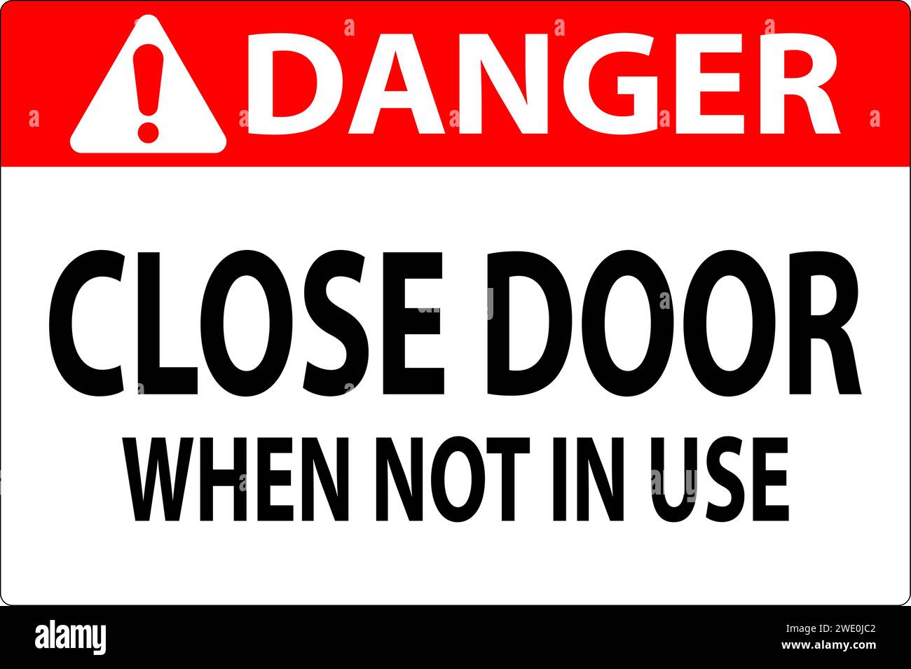 Close up danger no Stock Vector Images - Alamy