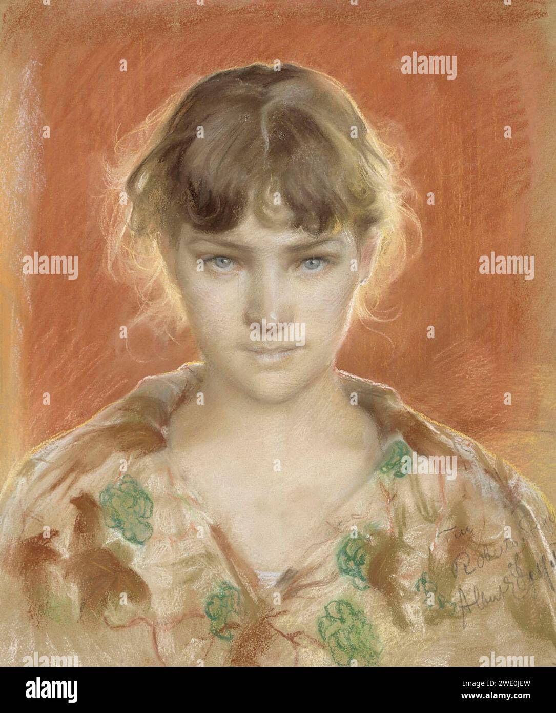 Albert Edelfelt - Parisian Model in a Dressing Gown (Parisian Model in ...