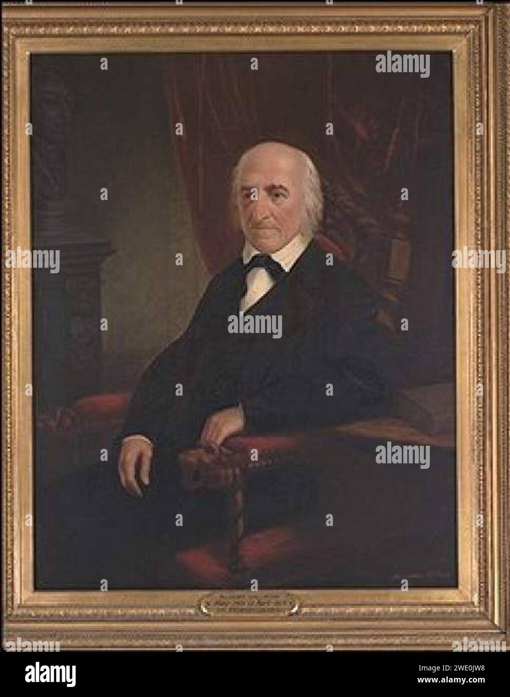 Albert Gallatin by Matthew Wilson, 1879 Stock Photo - Alamy