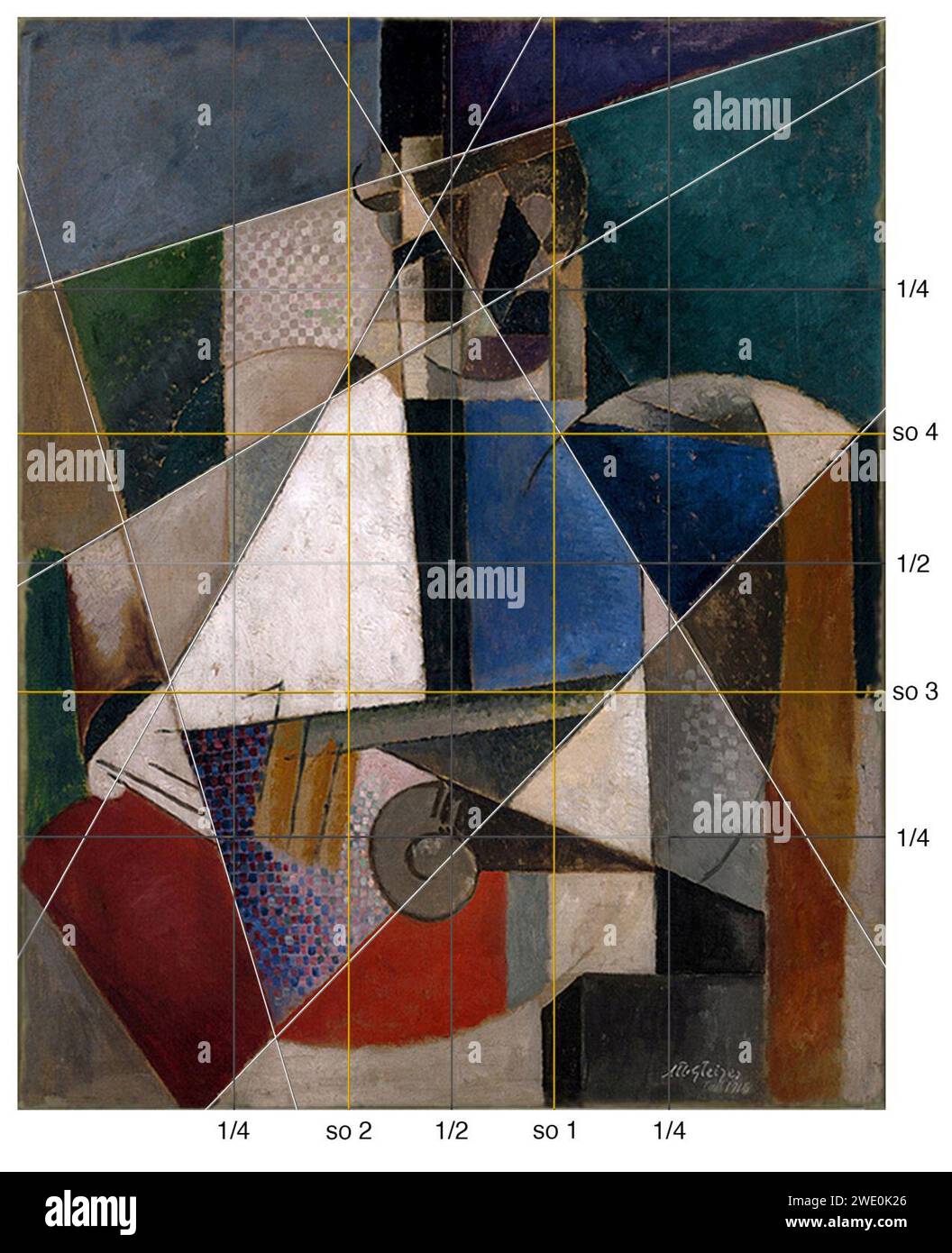 Albert Gleizes, 1914-15, Portrait of an Army Doctor (Portrait d'un ...