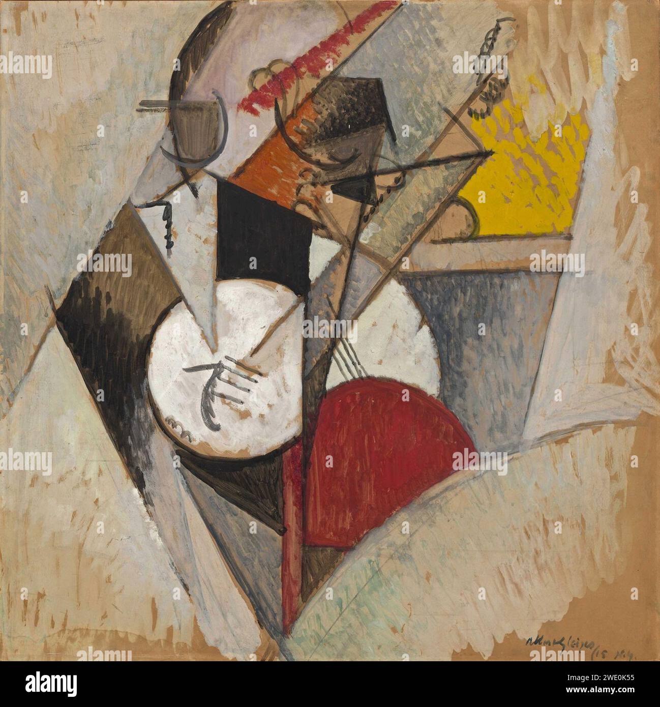 Albert Gleizes, 1915, Composition pour Jazz, oil on cardboard, 73 Stock ...