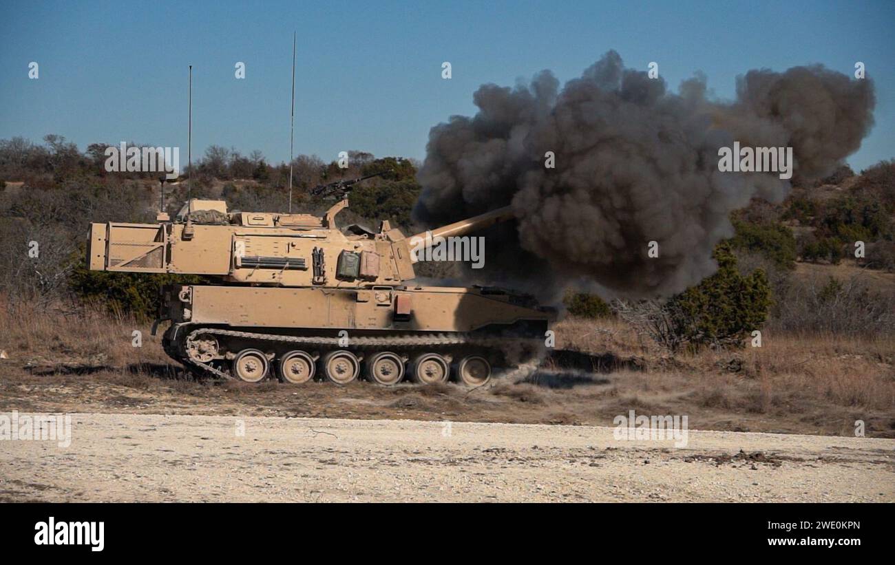 Spc. Brandon Delgado, a U.S. Army Trooper assigned to Apex Battery, 2nd ...
