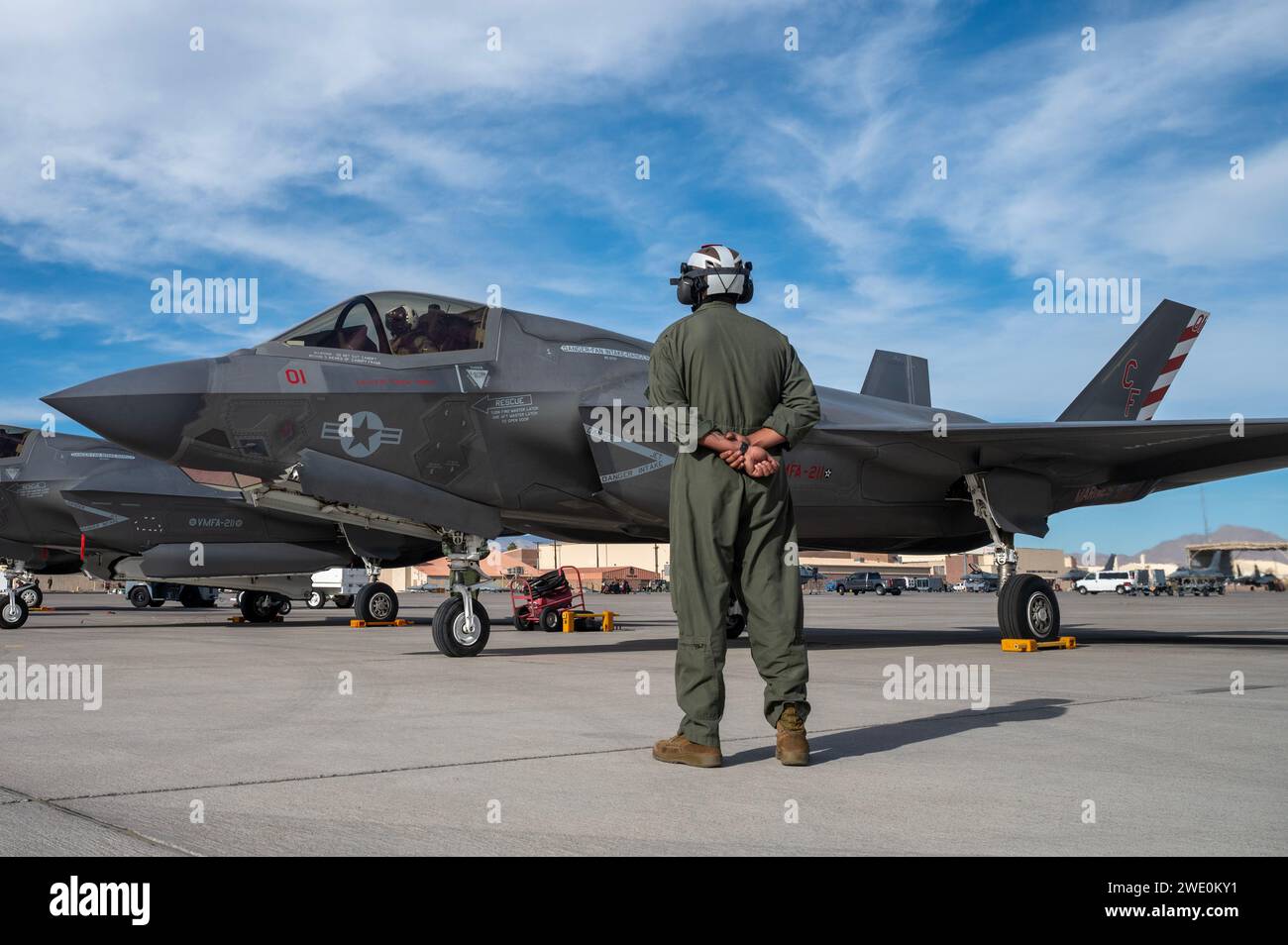 U.S. Marine Corps Lance Cpl. Mauro Munoz assigned to Marine Corps Air ...