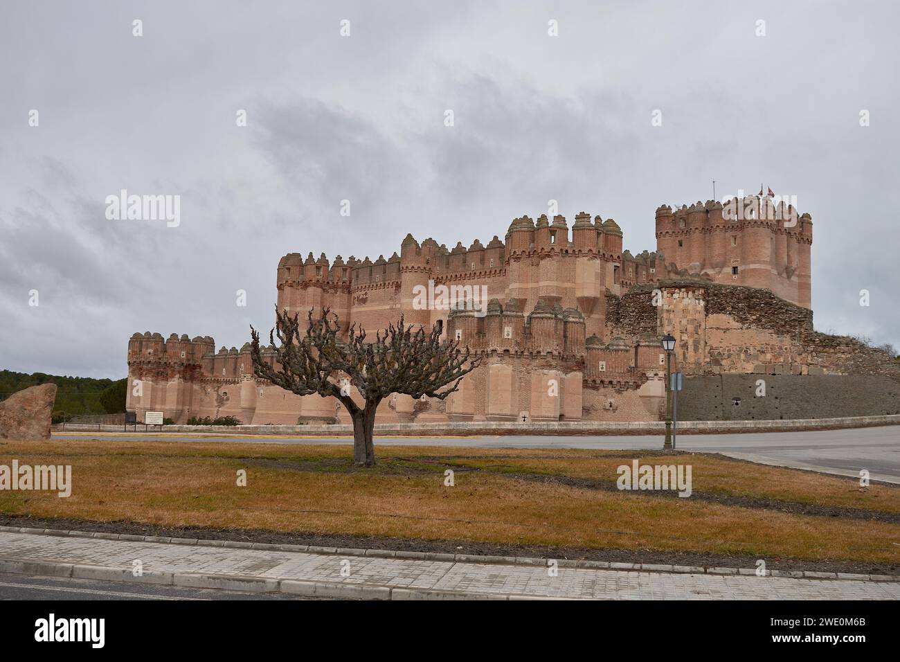 Coca castle castile leon spain hi-res stock photography and images - Alamy