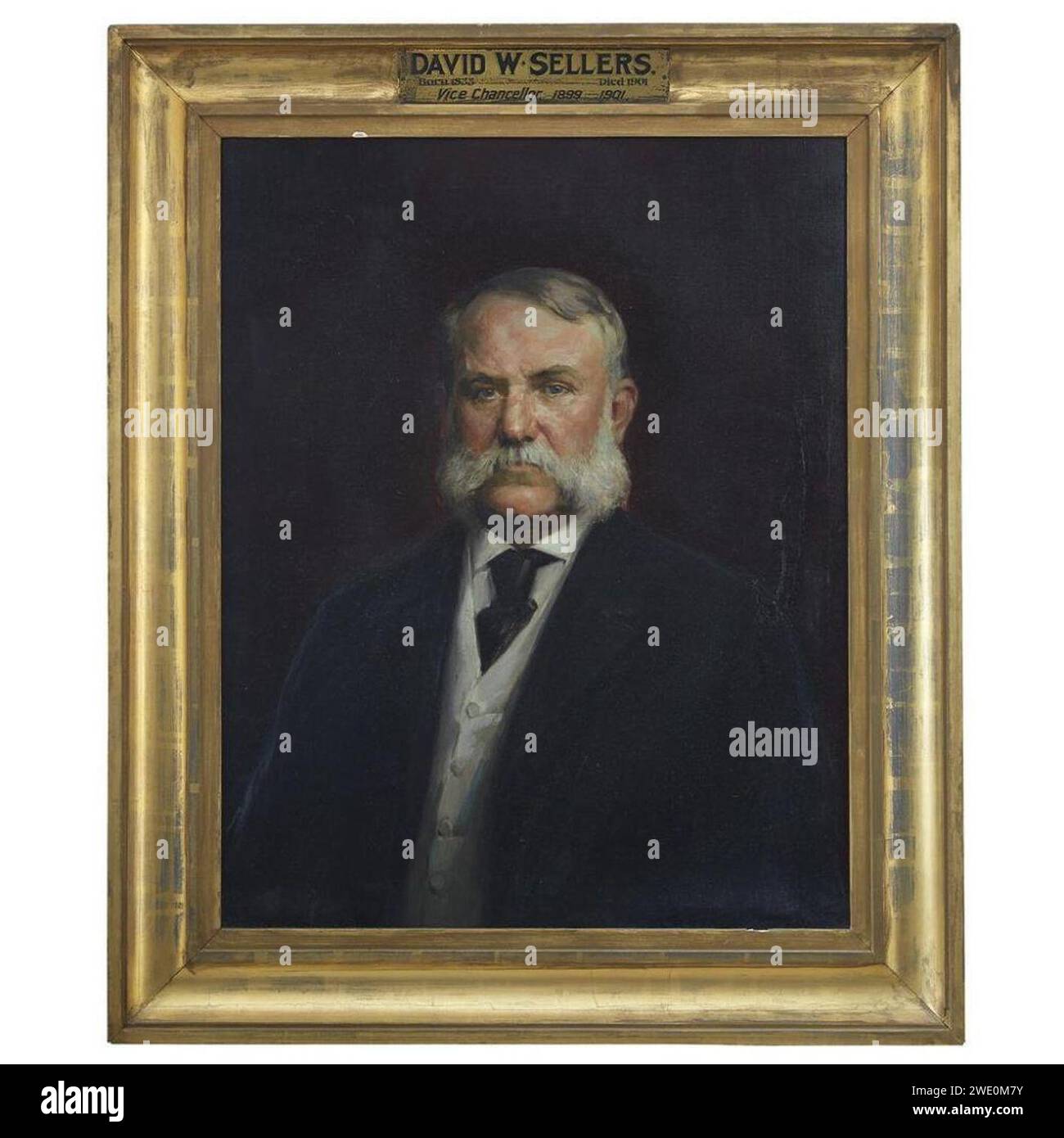 Albert Rosenthal (1863-1939), Portrait of David Wampole Sellers (1833 ...