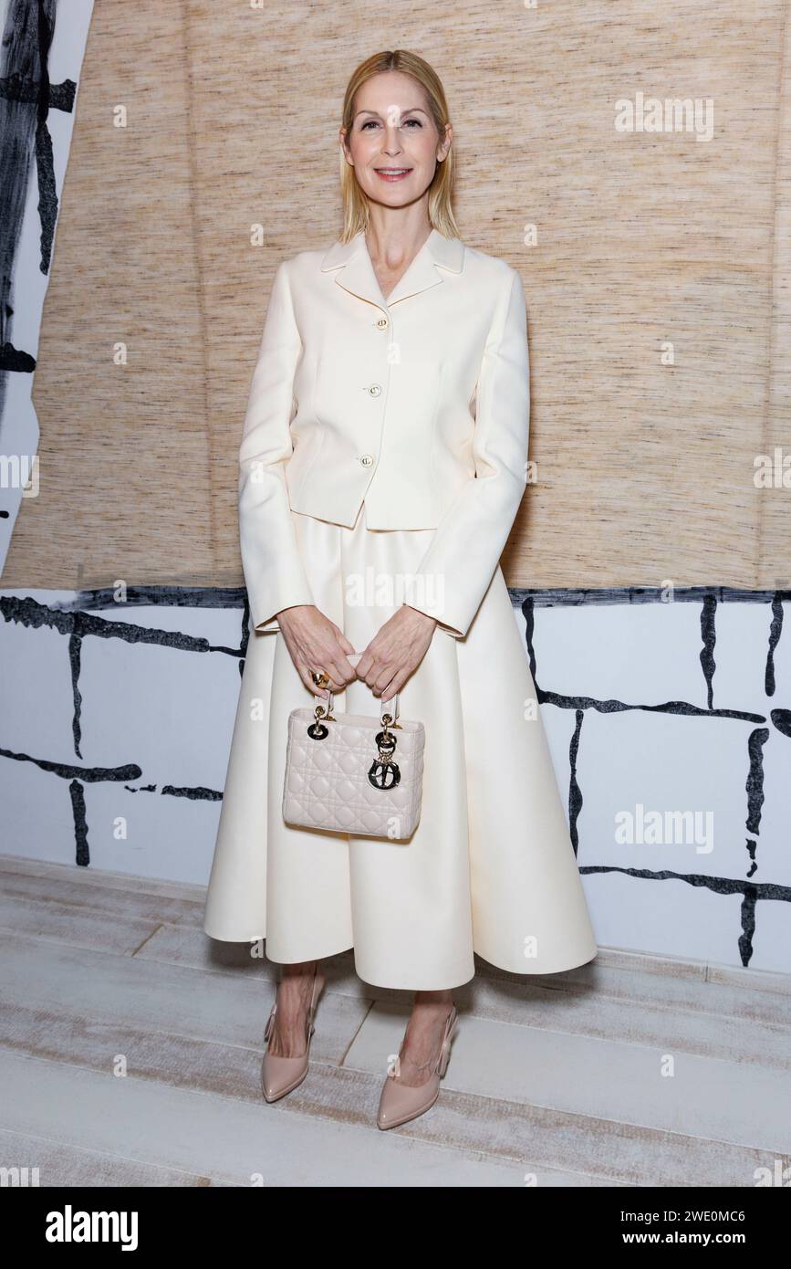 Paris, France. 22nd Jan, 2024. Kelly Rutherford attends CHRISTIAN DIOR ...