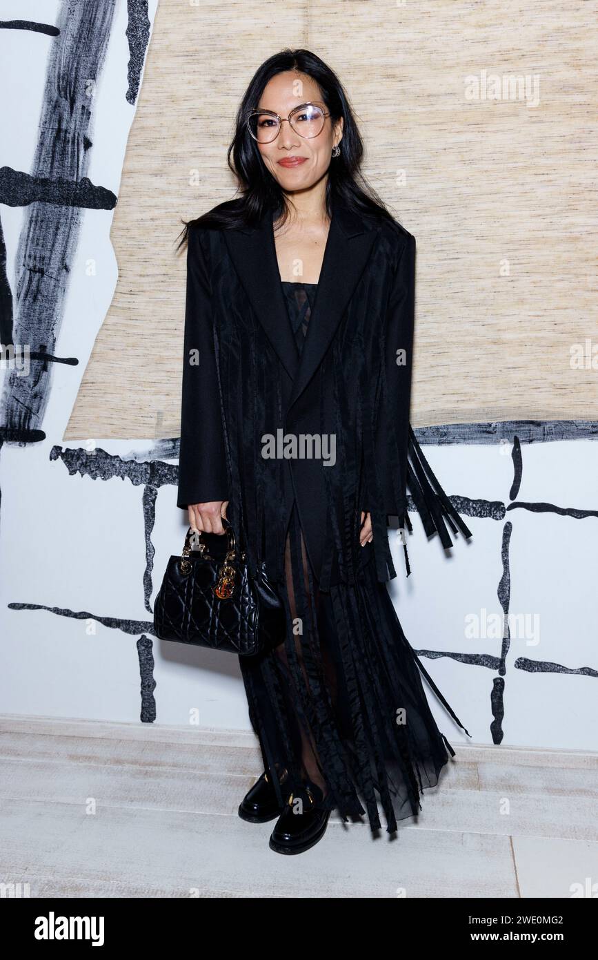 Paris, France. 22nd Jan, 2024. Ali Wong attends CHRISTIAN DIOR Haute ...