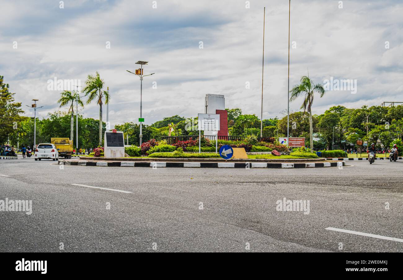 Balikpapan, Indonesia - January 17th, 2024. This Monument is ...