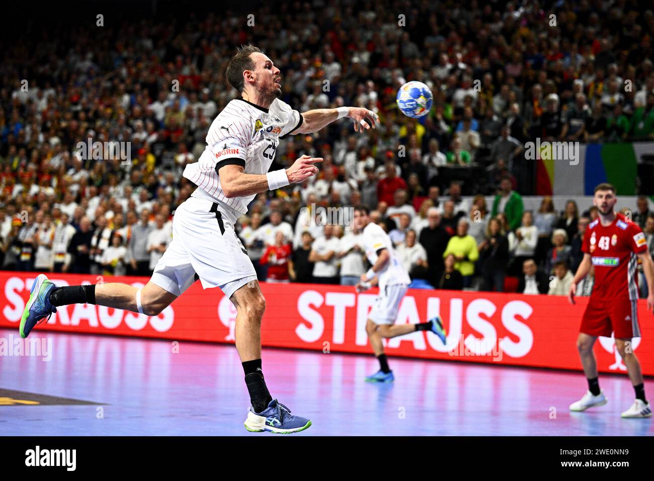 Cologne, Germany. 23rd Jan, 2024. Handball: European Championship ...