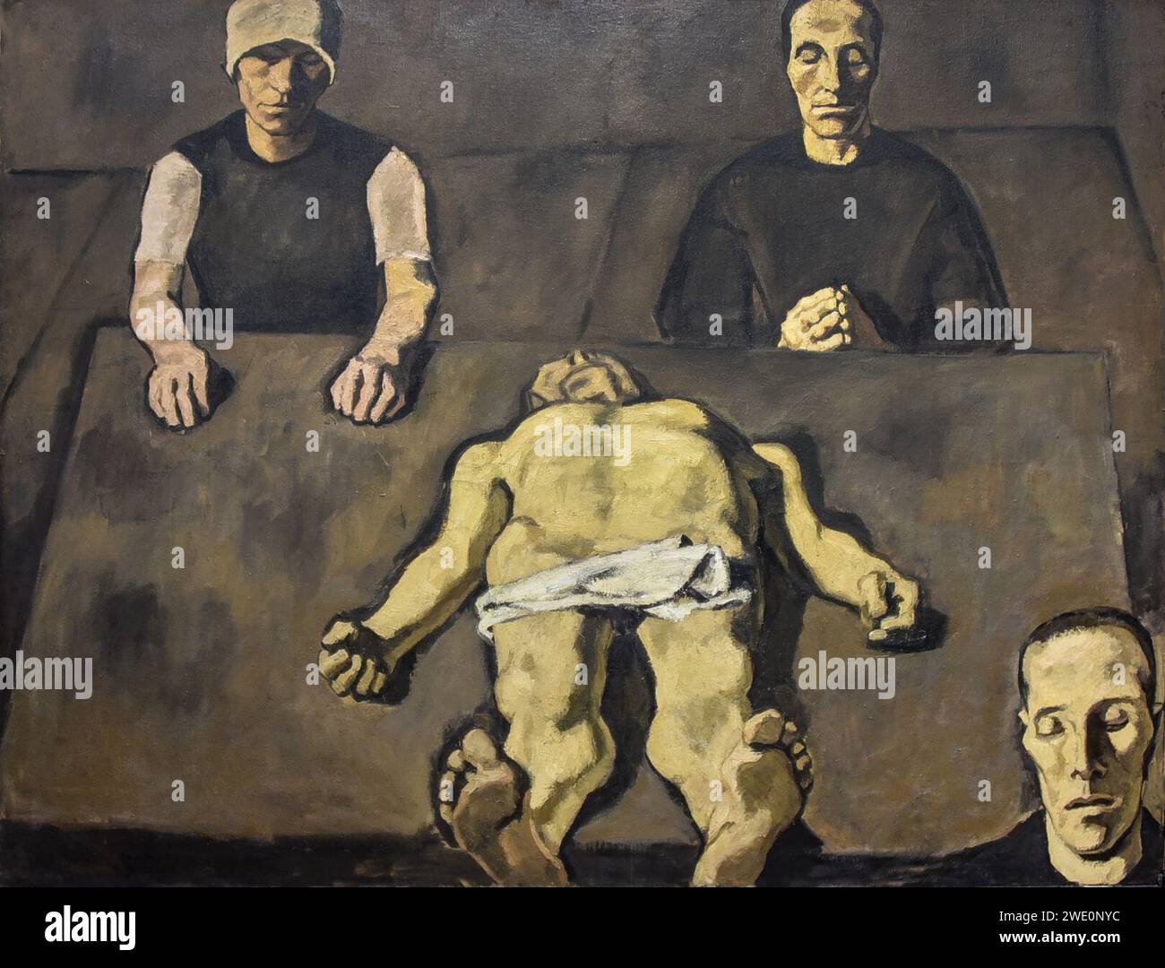 Albin Egger-Lienz (1868-1926) Piëta Stock Photo - Alamy