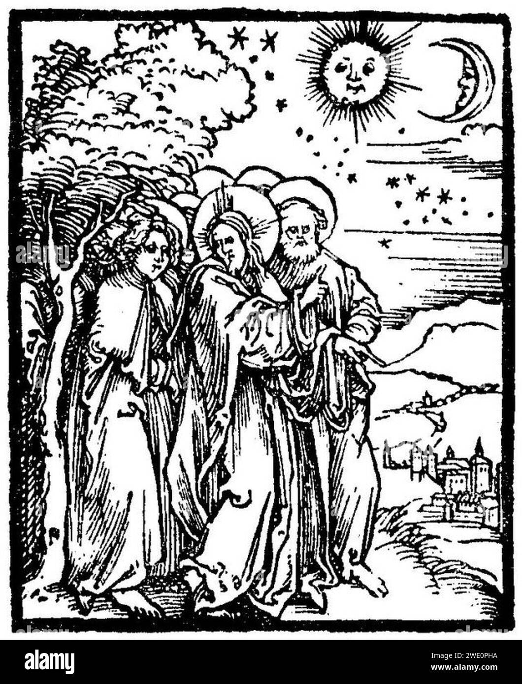 Christ and the disciples Cut Out Stock Images & Pictures - Alamy