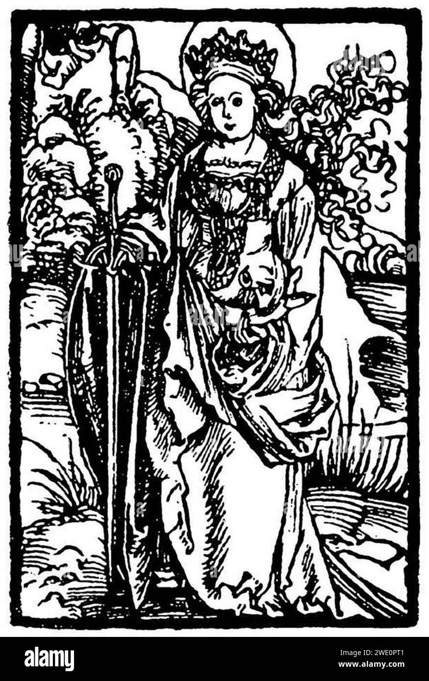 St catherine Cut Out Stock Images & Pictures - Alamy