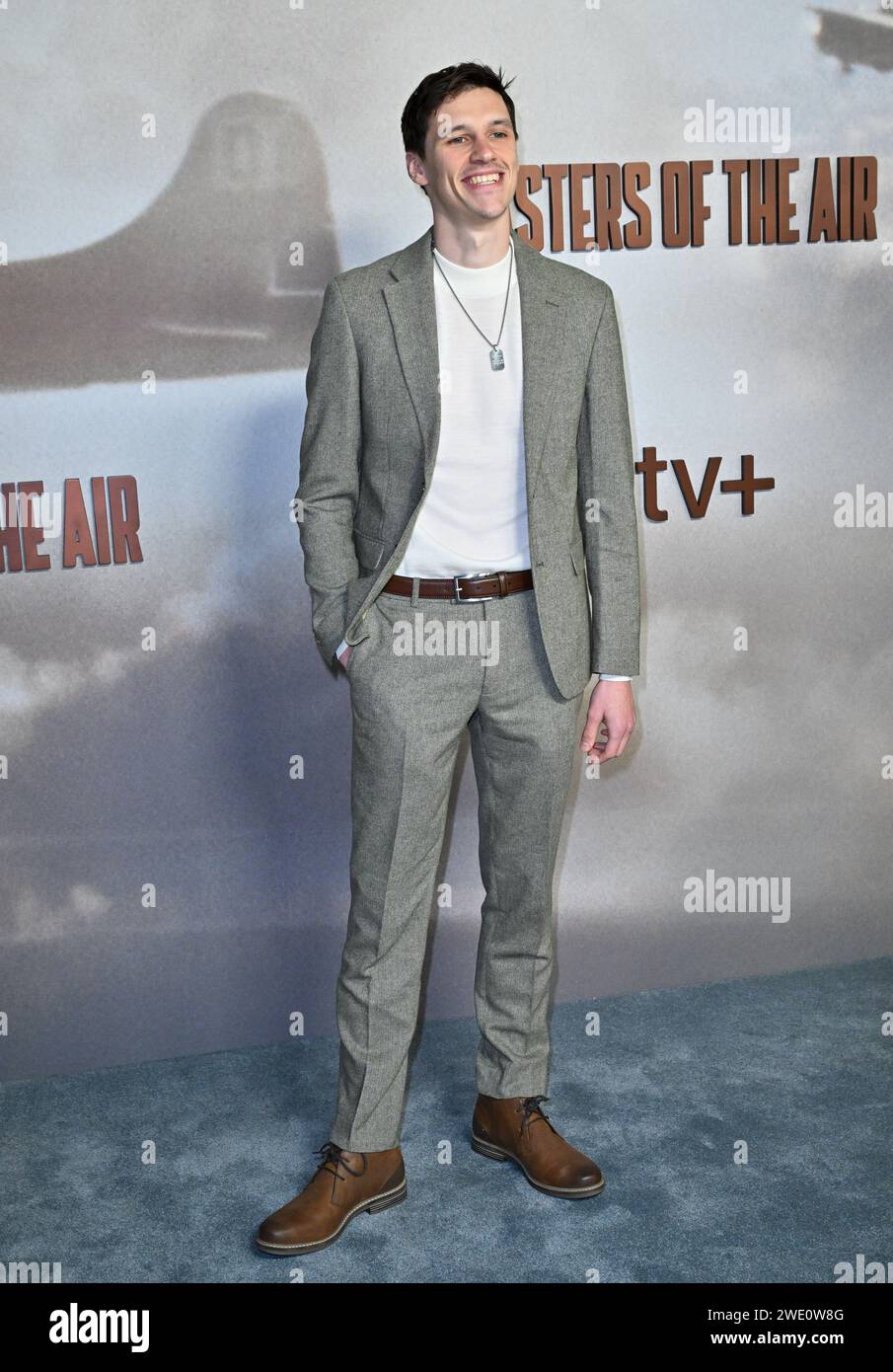 London, UK. 22nd Jan, 2024. Jordan Coulson on the Red Carpet for the UK ...