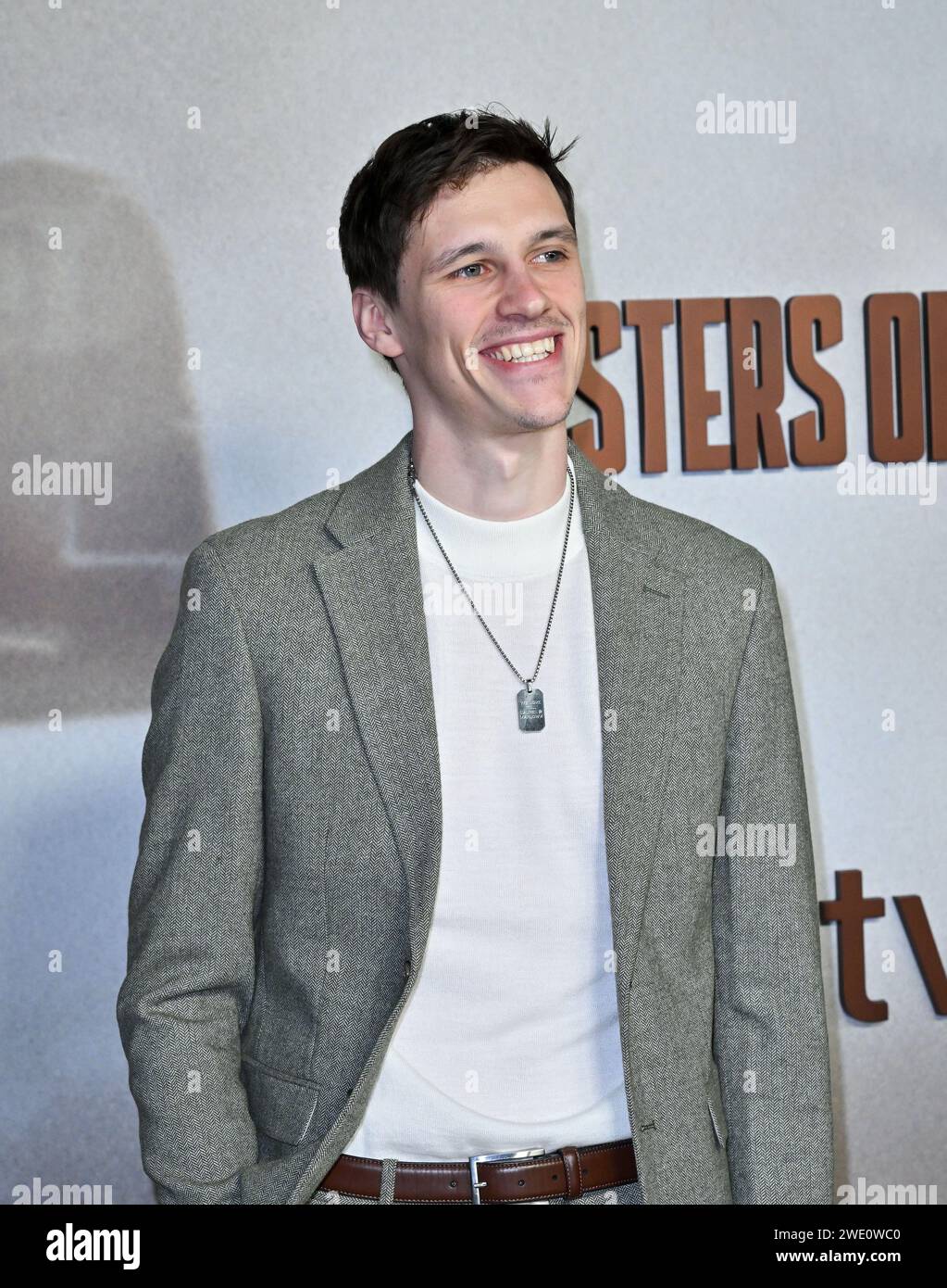 London, UK. 22nd Jan, 2024. Jordan Coulson on the Red Carpet for the UK ...