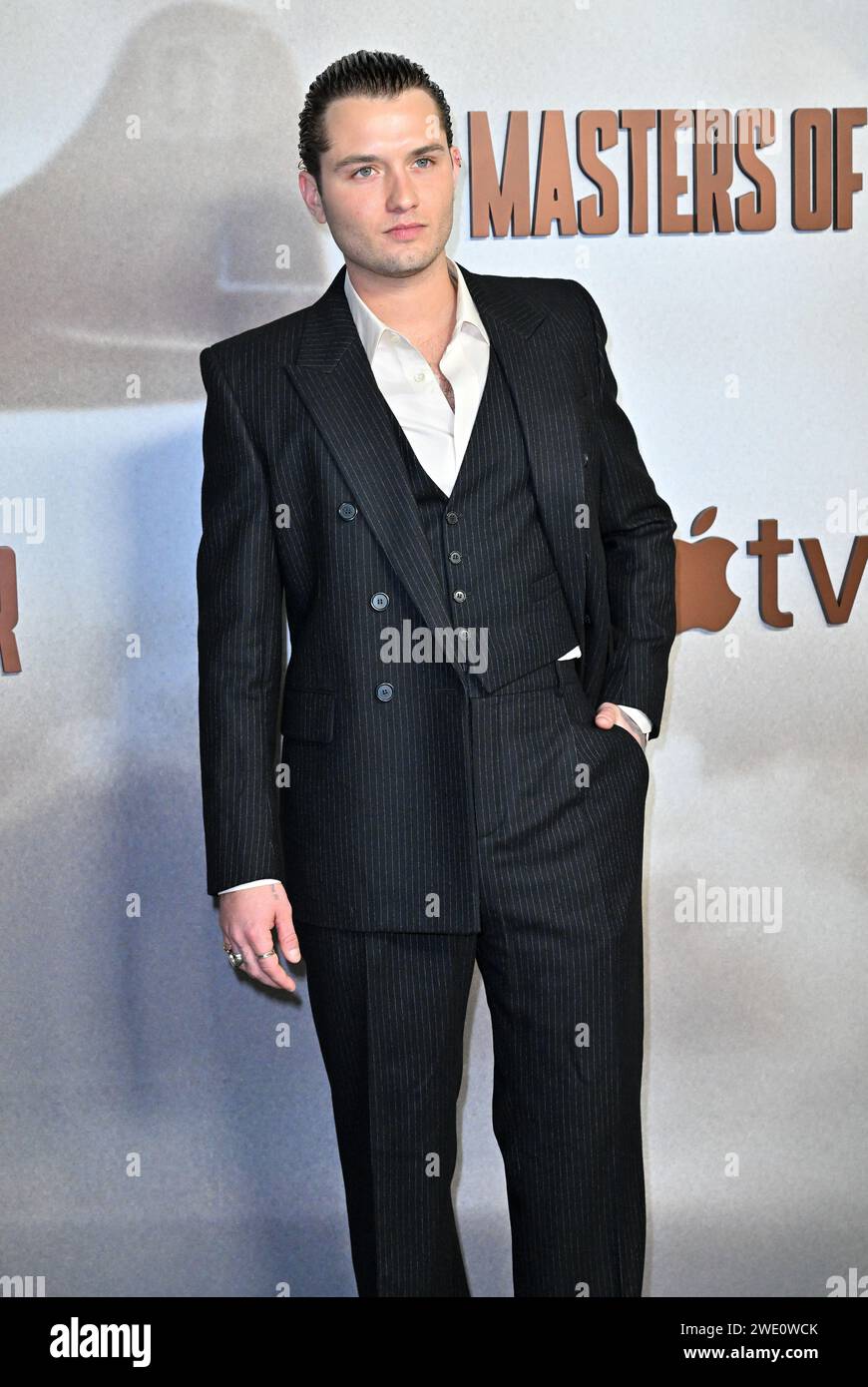 London, UK, 22 January 2024. Raff Law on the Red Carpet for the UK ...