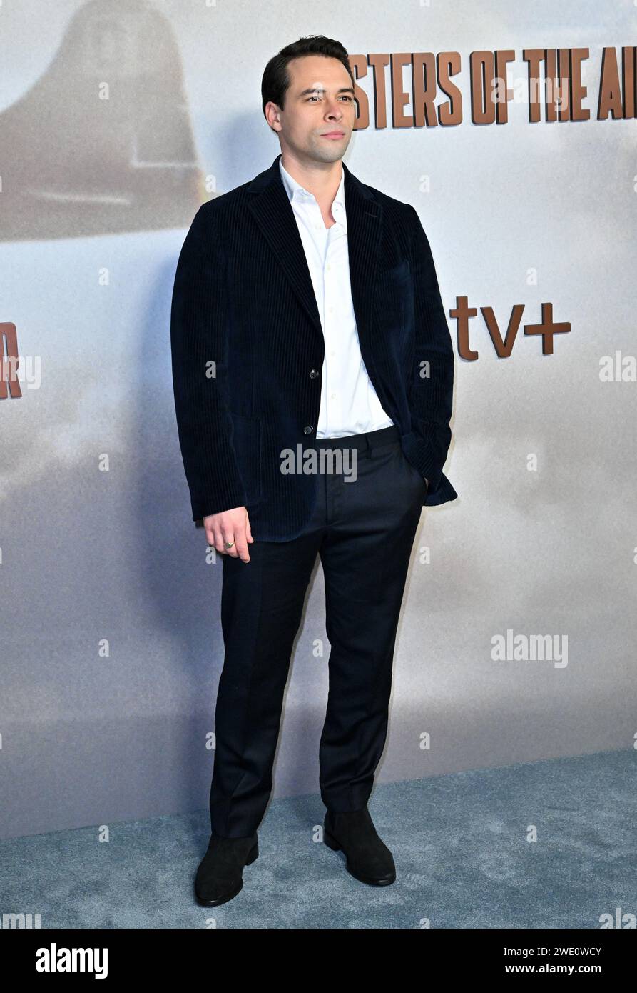 London, UK, 22 January 2024. Adam Long on the Red Carpet for the UK ...