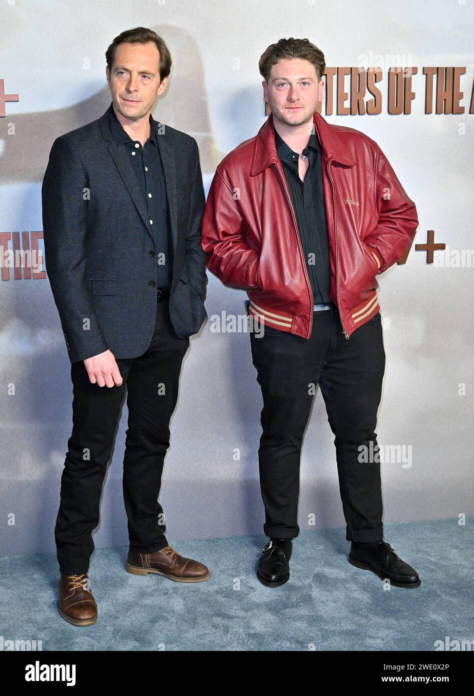London, UK. 22nd Jan, 2024. Stephen Campbell Moore (L) and Josh Bolt (R ...