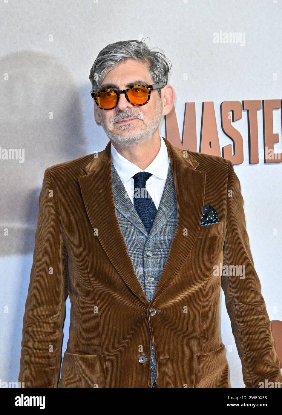 London, UK. 22nd Jan, 2024. John Orloff on the Red Carpet for the UK ...