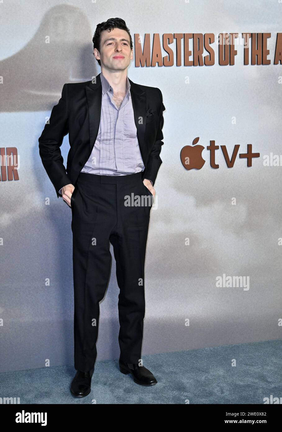 London, UK. 22nd Jan, 2024. Anthony Boyle on the Red Carpet for the UK ...