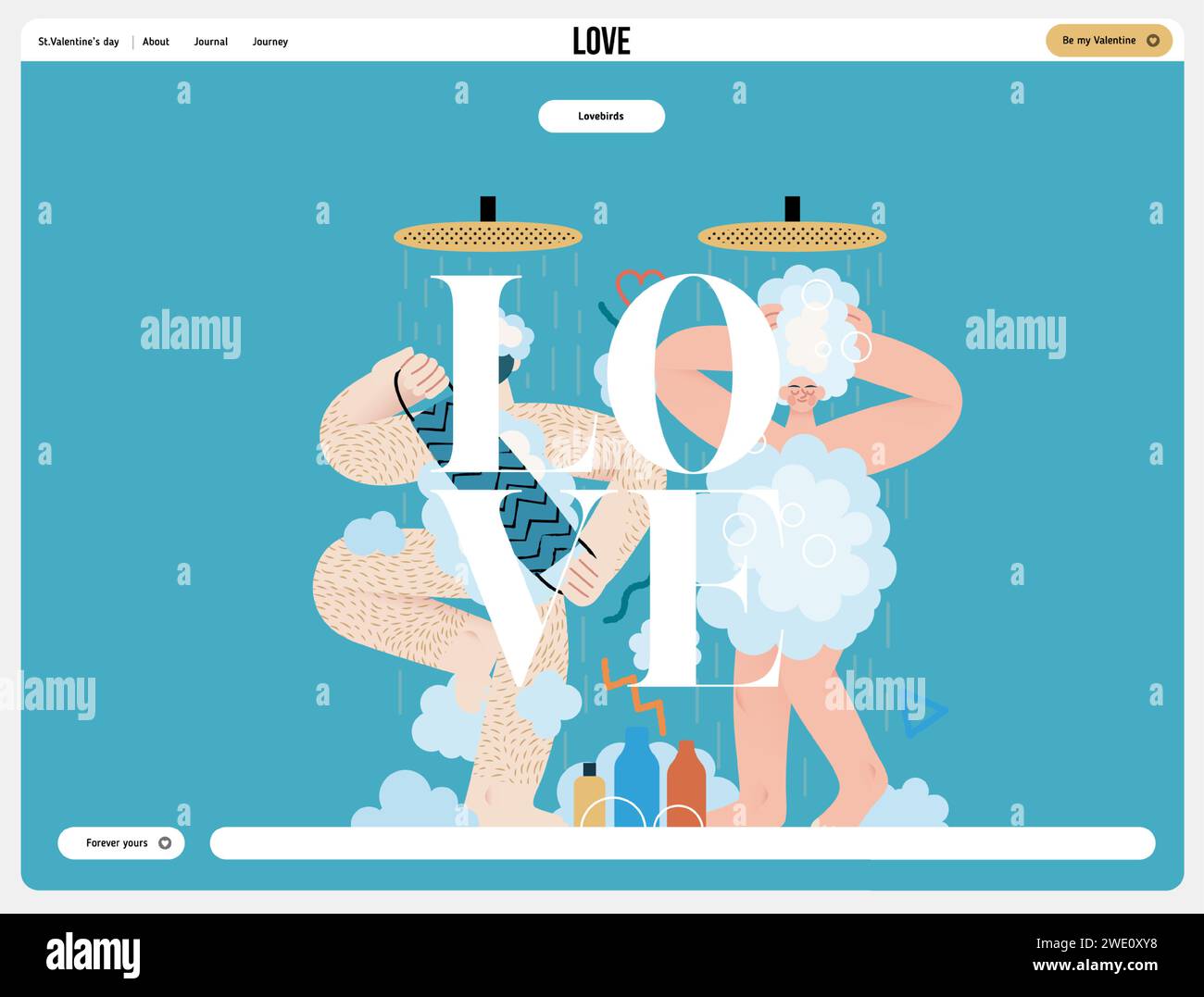 Peaceful devotion Stock Vector Images - Alamy