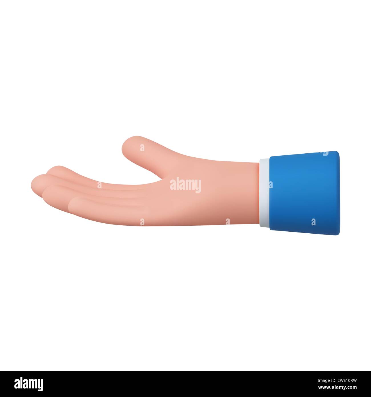 3d Cartoon character hand Stock Vector Image & Art - Alamy