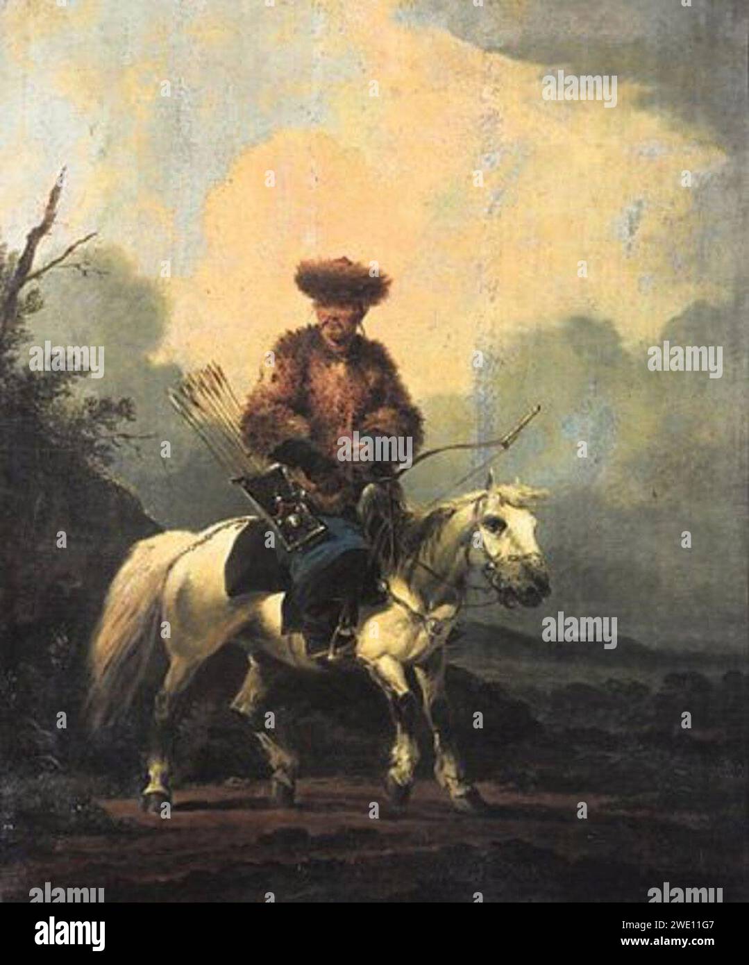 Aleksander Orłowski - Jeździec wschodni I Stock Photo - Alamy