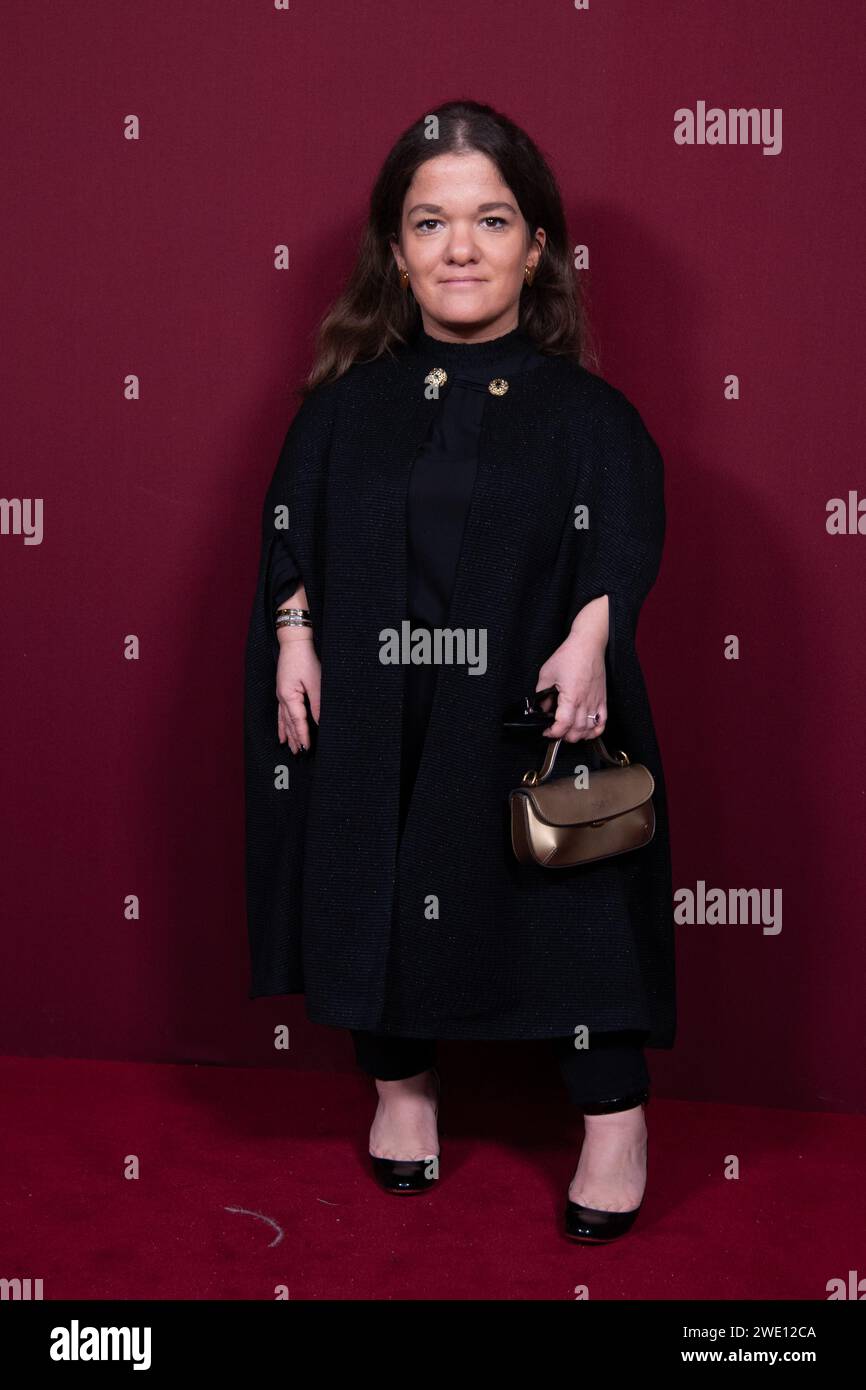 Paris, France. 22nd Jan, 2024. Louise Parent attending the Georges ...