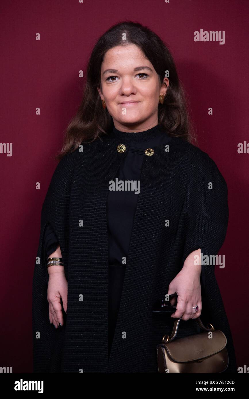 Paris, France. 22nd Jan, 2024. Louise Parent attending the Georges ...