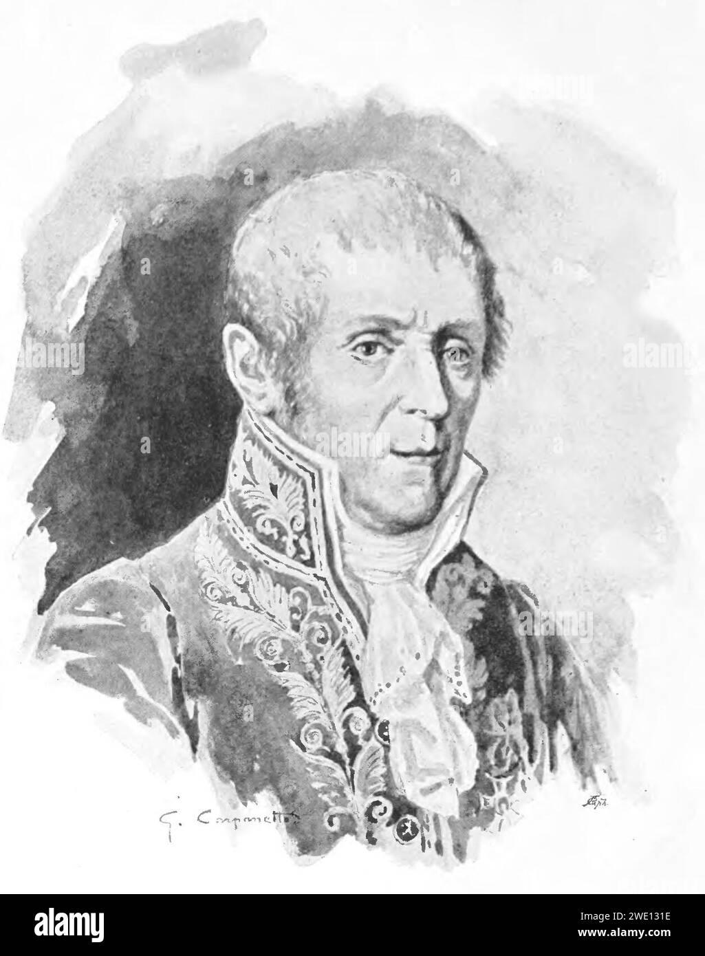 Alessandro volta Cut Out Stock Images & Pictures - Alamy