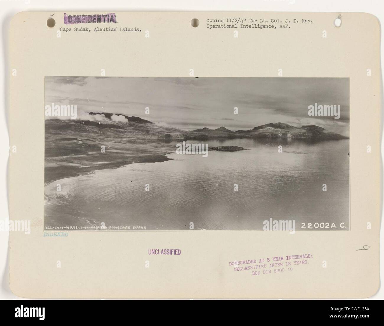Aleutian Island - Cape Sundak Stock Photo - Alamy
