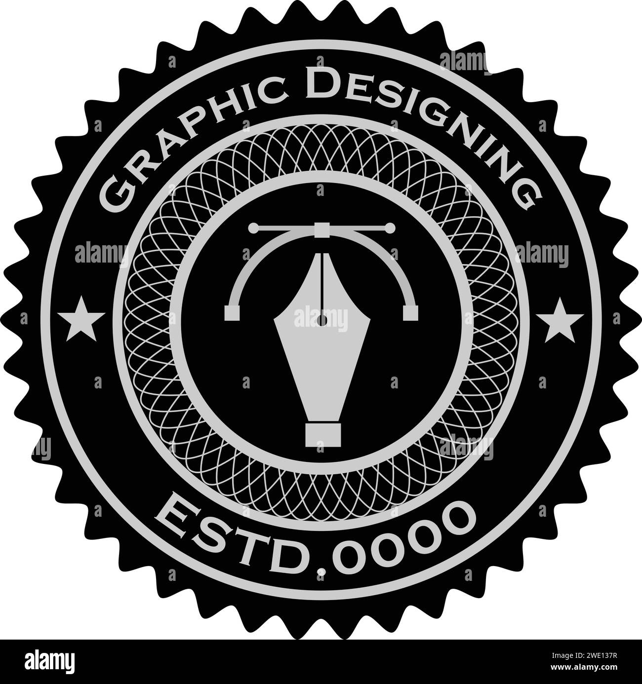 Postage seal Stock Vector Images - Alamy