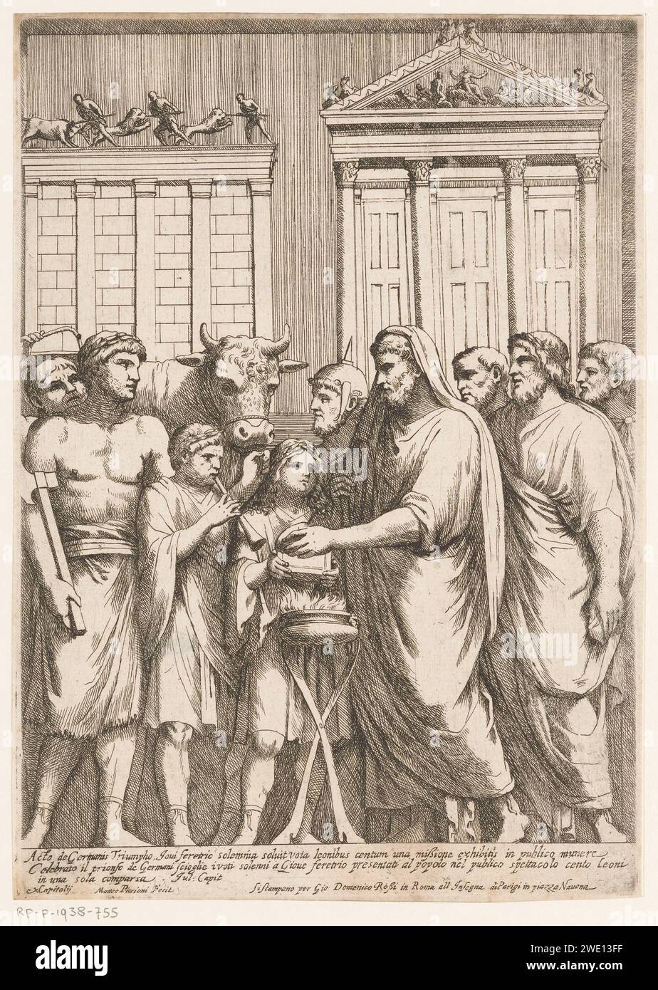 Marcus Aurelius as the highest priest, Matteo Piccioni, After Anonymous ...