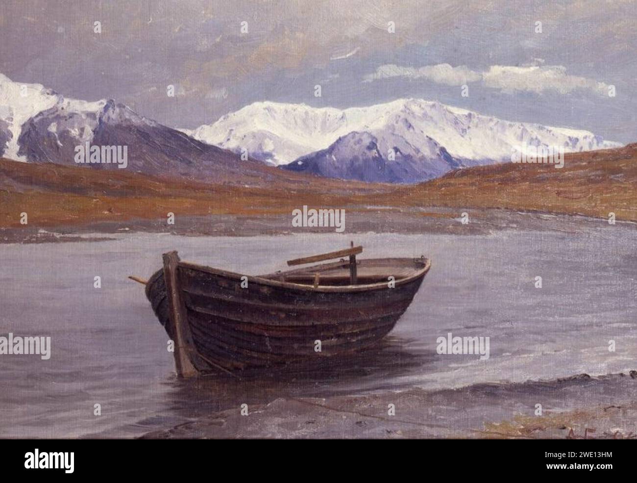 Alexander Borisov Matochka River Valley at Novaya Zemlya Stock Photo ...