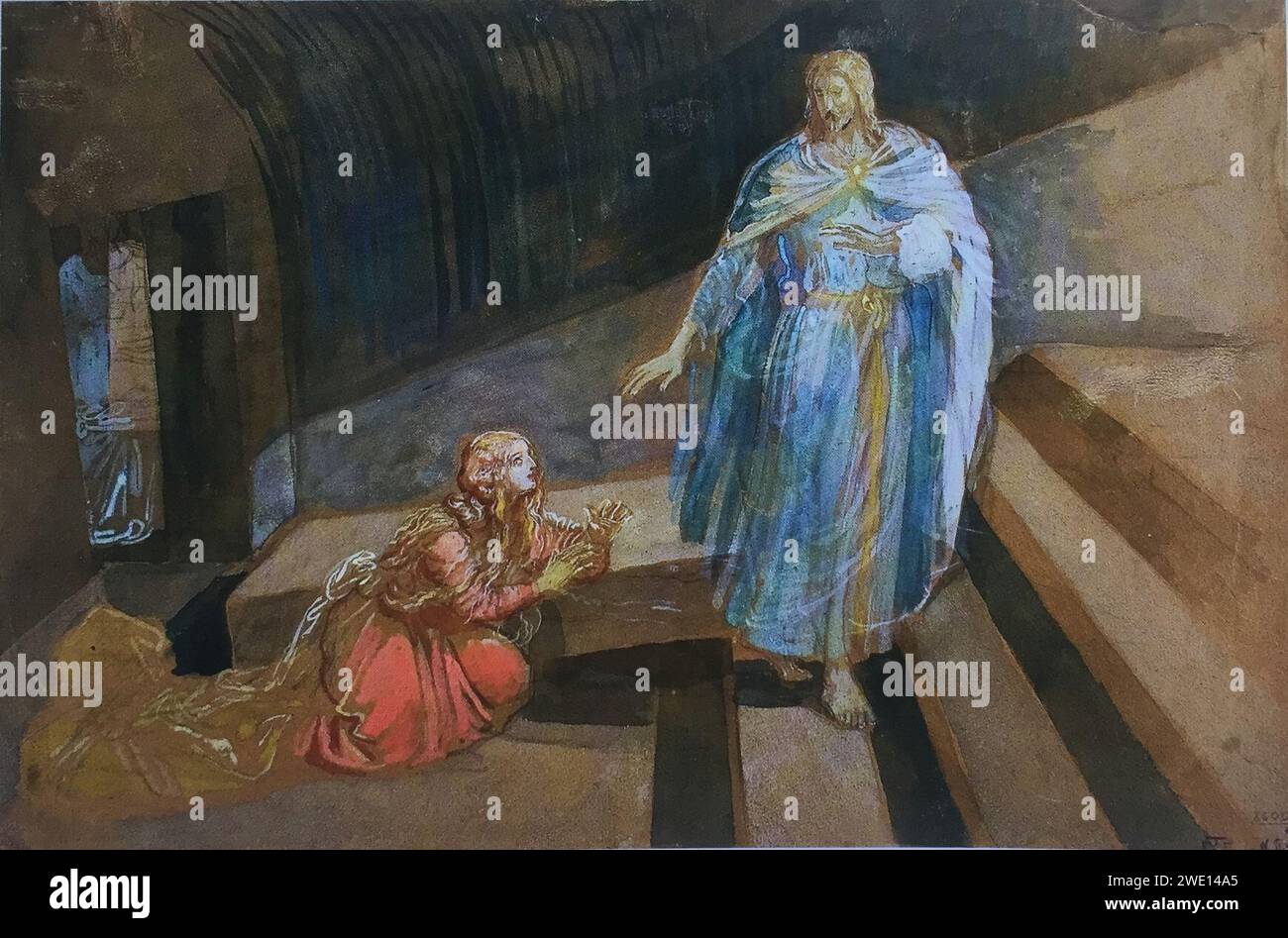 Alexander Ivanov Christ's Appearance to Mary Magdalene gtg8600ob Stock Photo - Alamy