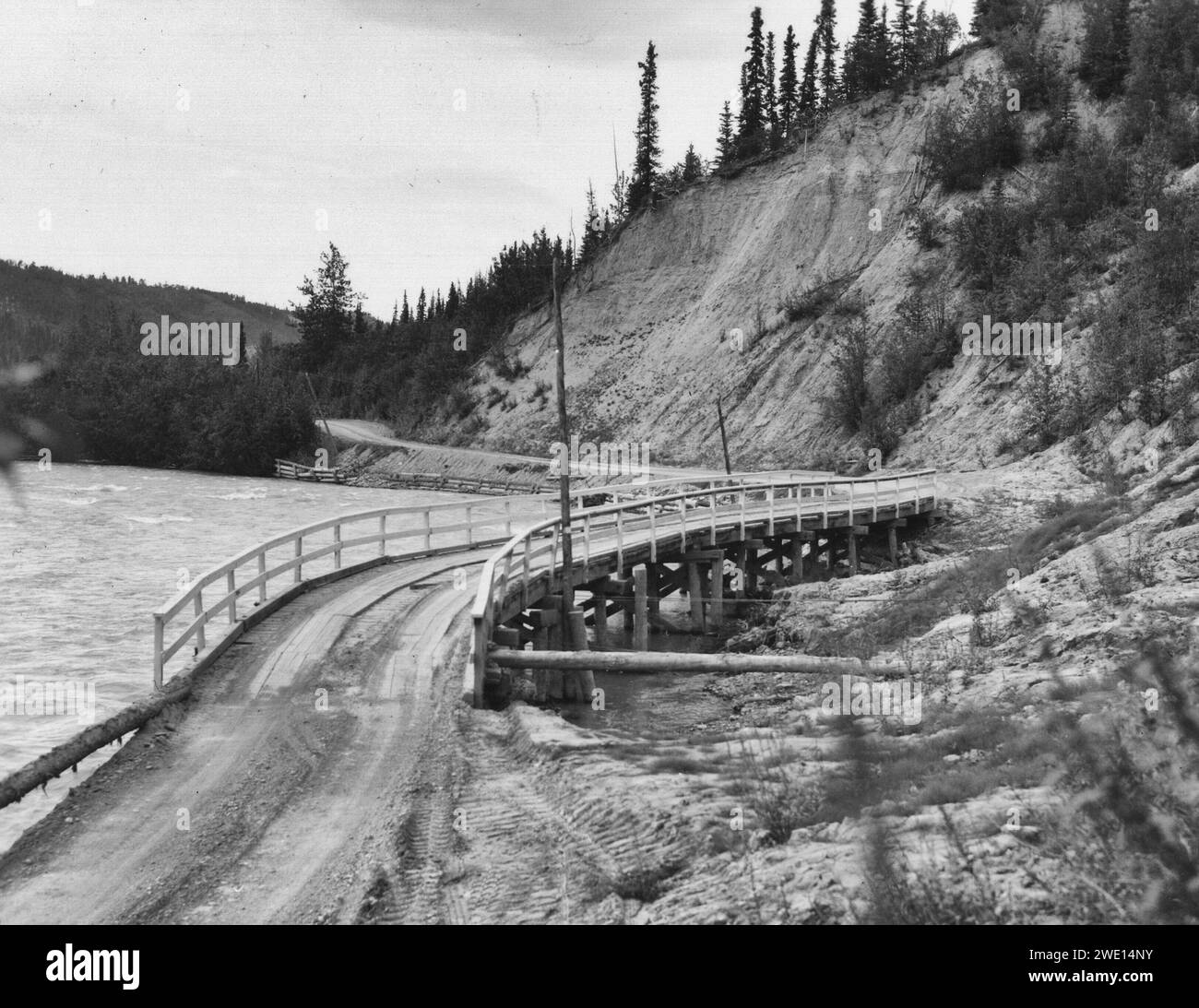 Alaska - Cooks Inlet through Fire Island, Copper River 1941 Stock Photo ...