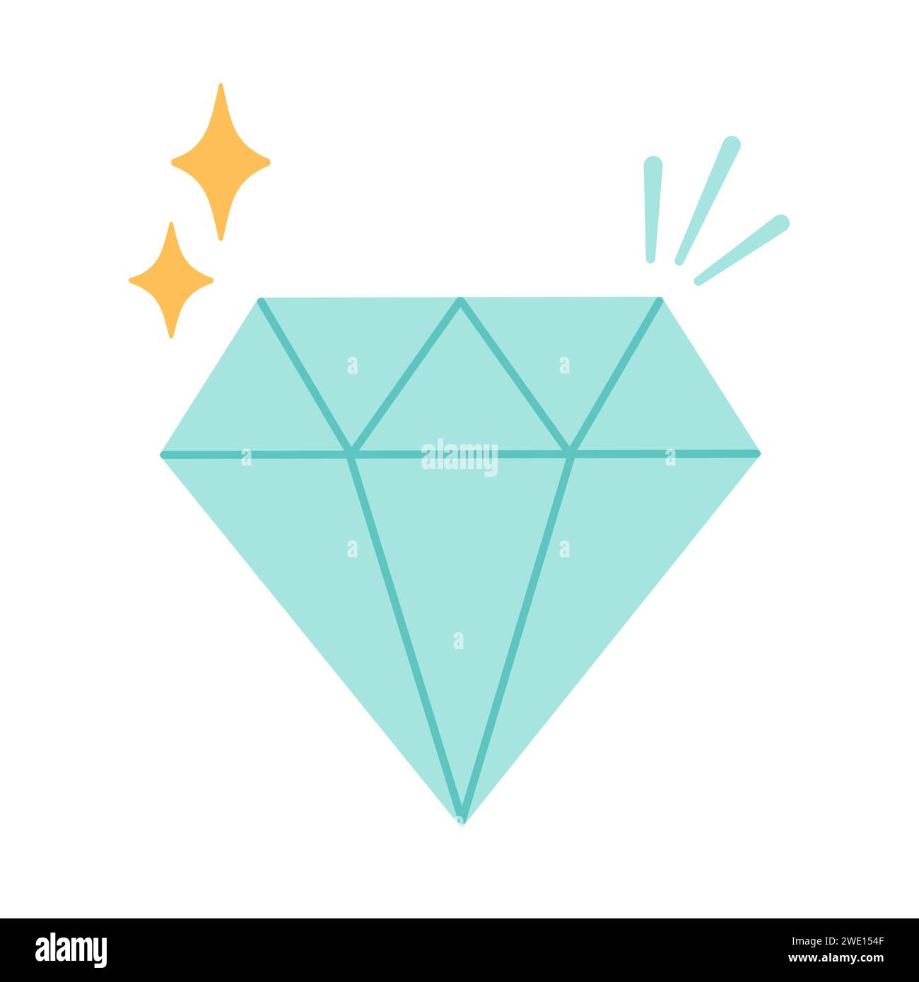 Cartoon diamond hi-res stock photography and images - Alamy