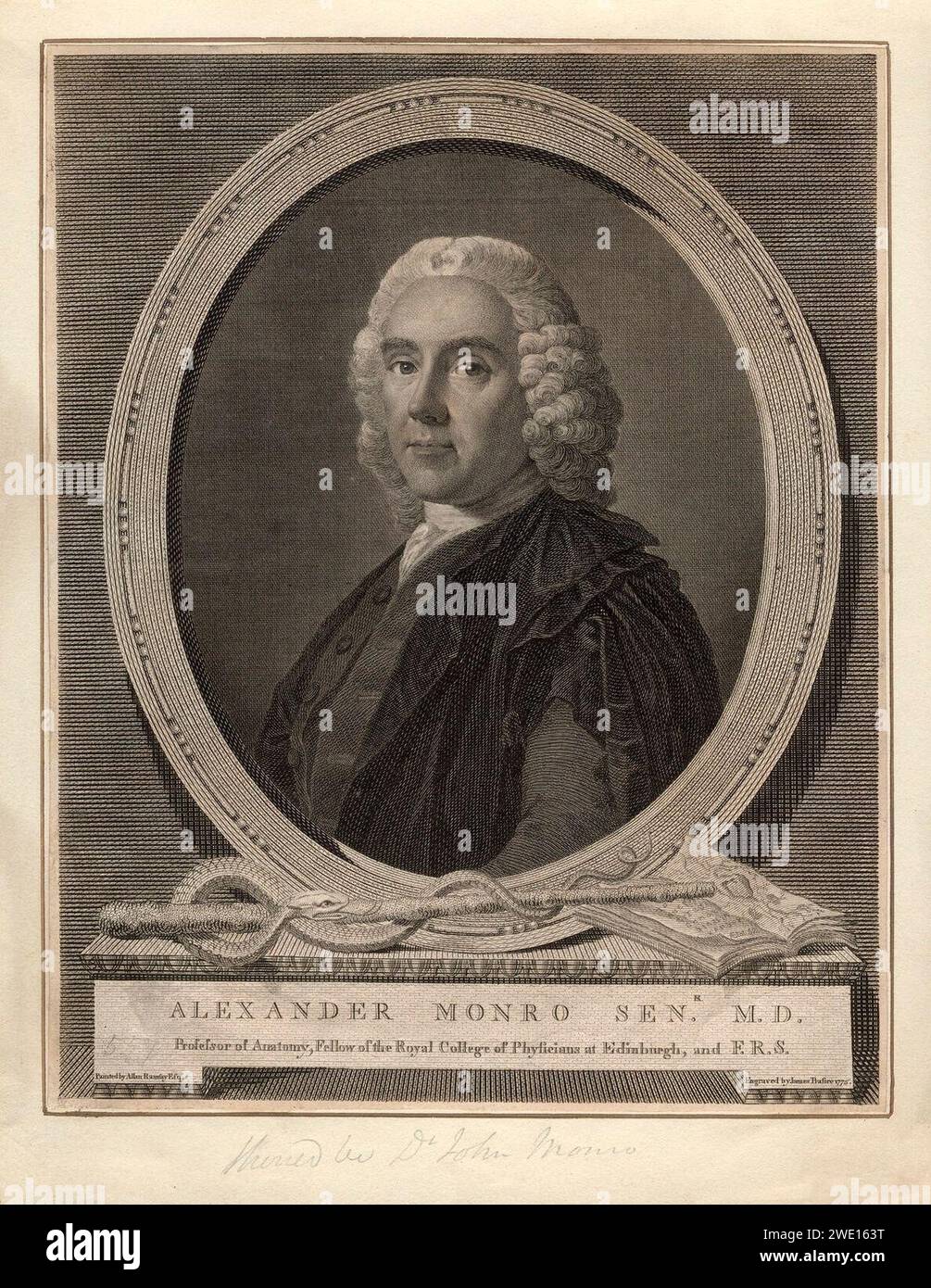 Alexander Monro primus Stock Photo - Alamy