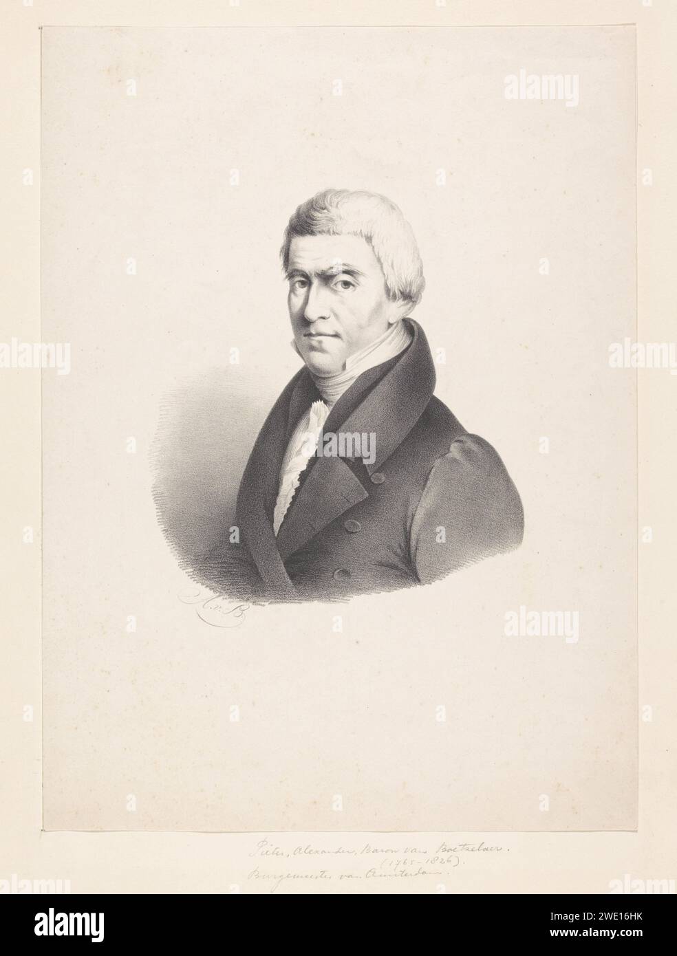 Portrait pieter alexander van boetzelaer hi-res stock photography and ...