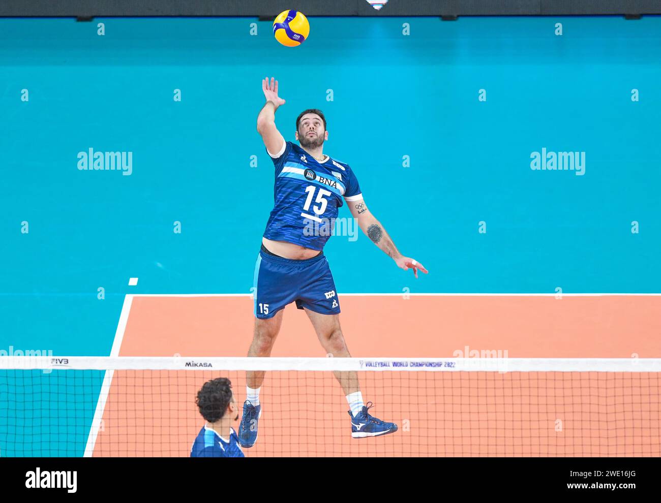 Luciano De Cecco (Argentina). Volleyball World Championship 2022 Stock ...