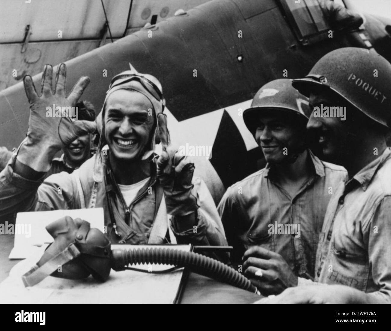 Alexander Vraciu June 1944 Stock Photo - Alamy