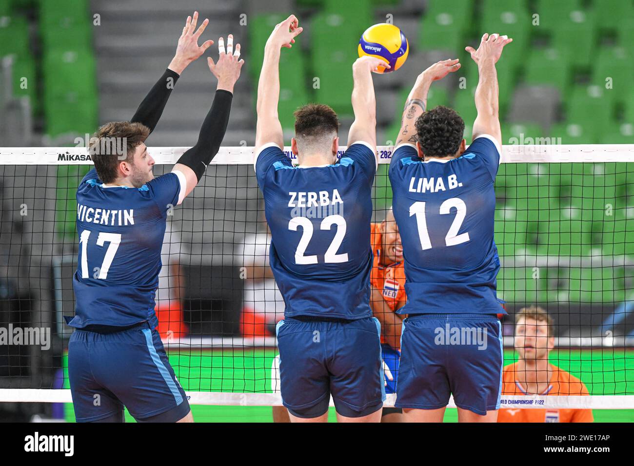 Bruno lima volleyball hi-res stock photography and images - Alamy