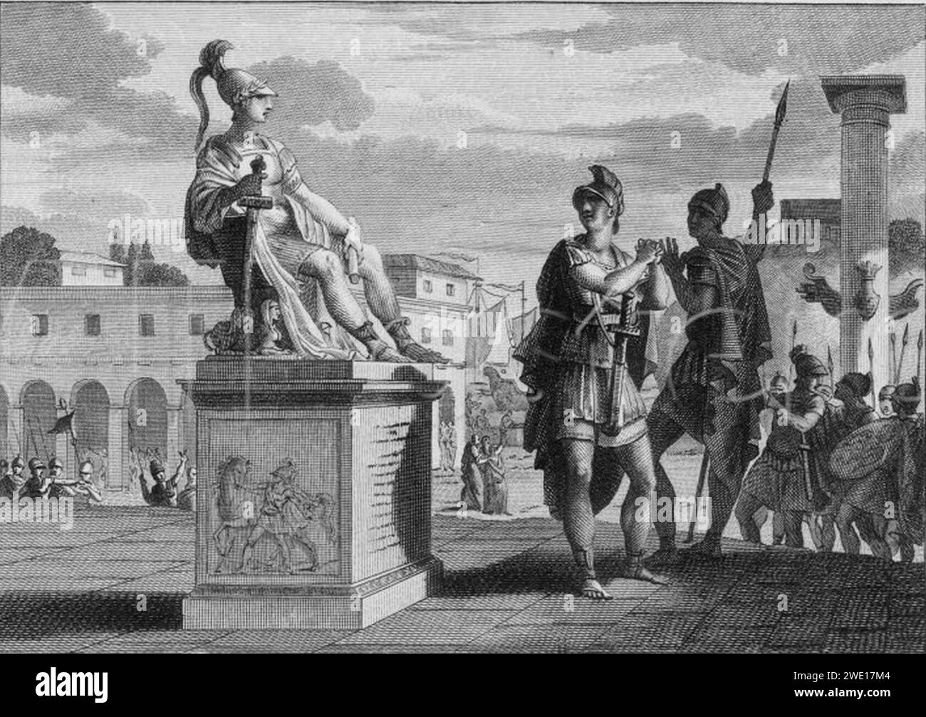 Statue of caesar Black and White Stock Photos & Images - Alamy