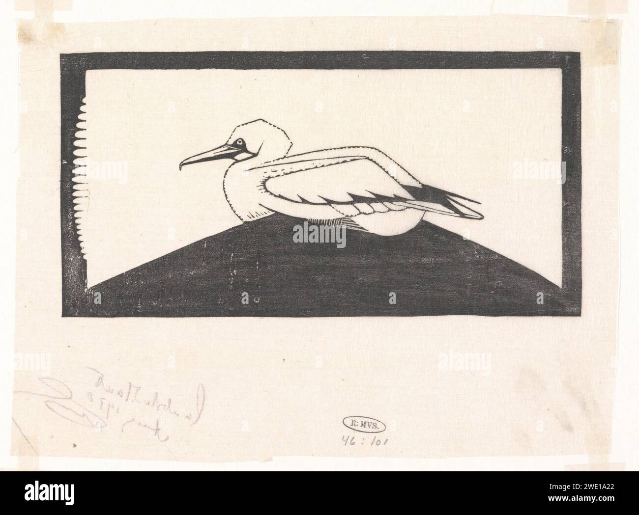 Jan-van-dent, Samuel Jessurun de Mosque, 1930-1931 print Lying Jan-van ...